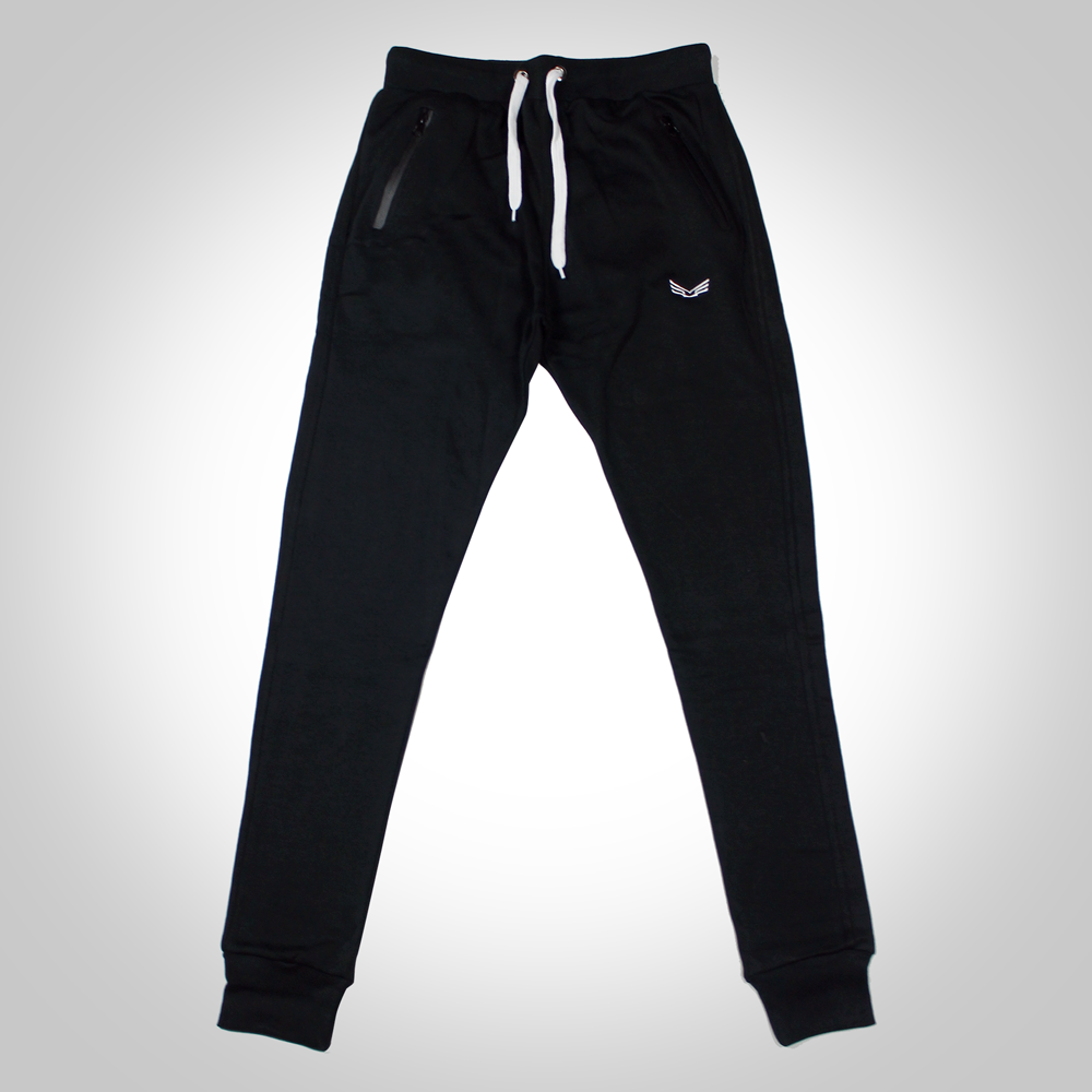 Men Fit Joggers Black | BodyKit Wear